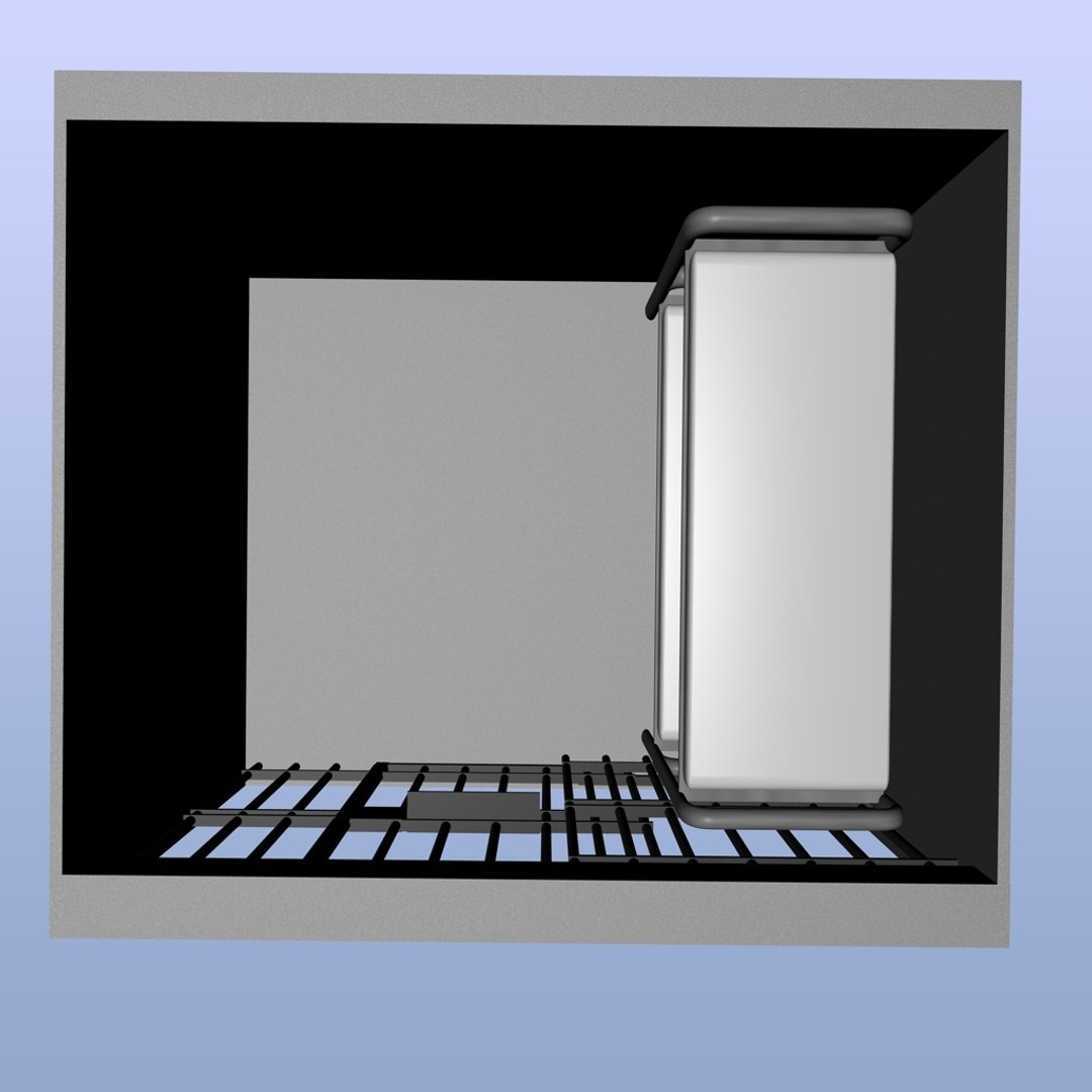 3d model jail cell