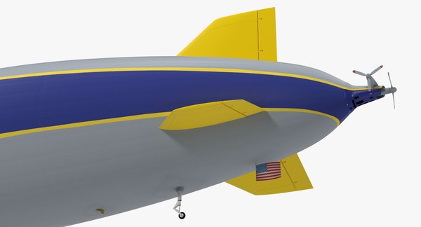 3D model blimp goodyear airship - TurboSquid 1329318