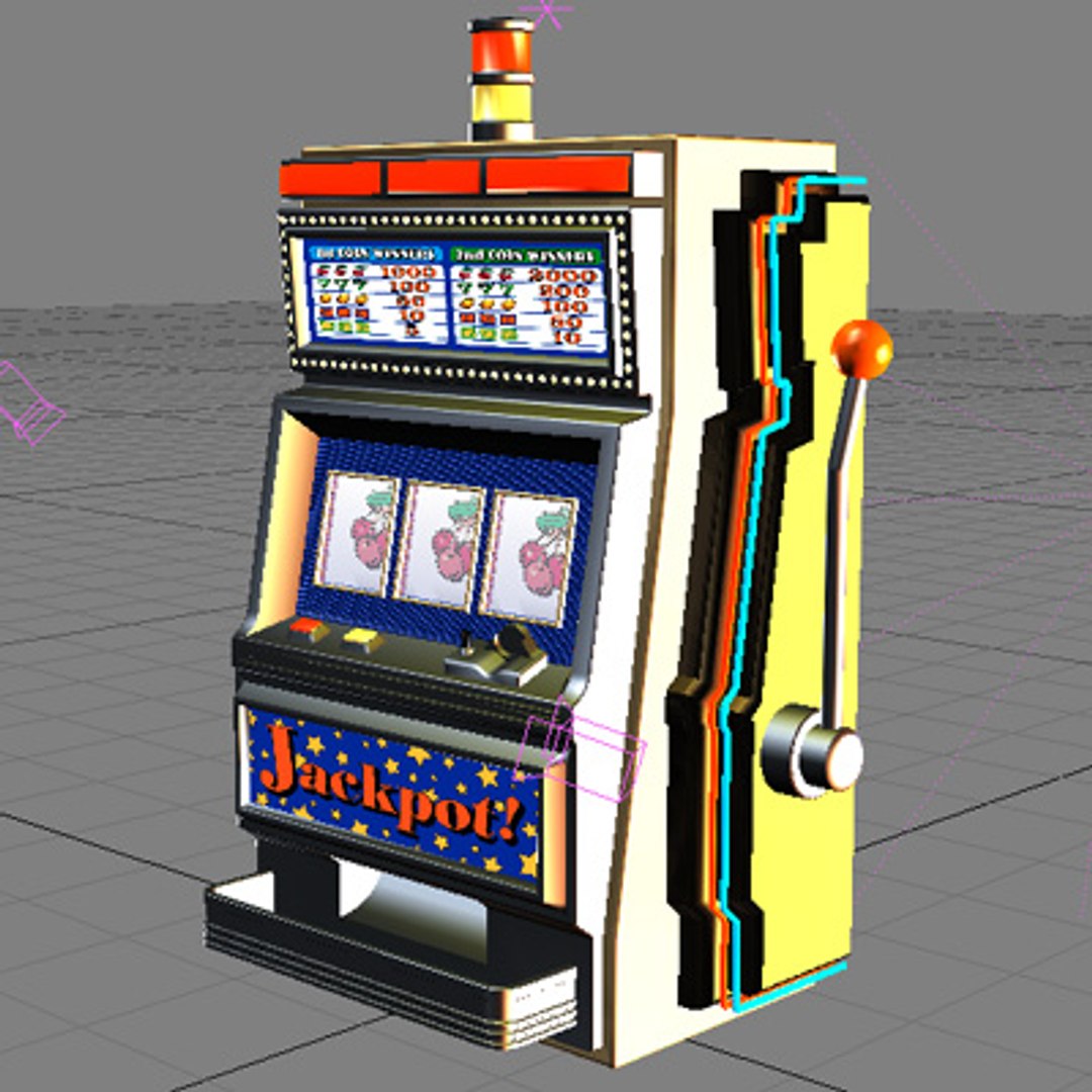 Slot Machine 3d Model
