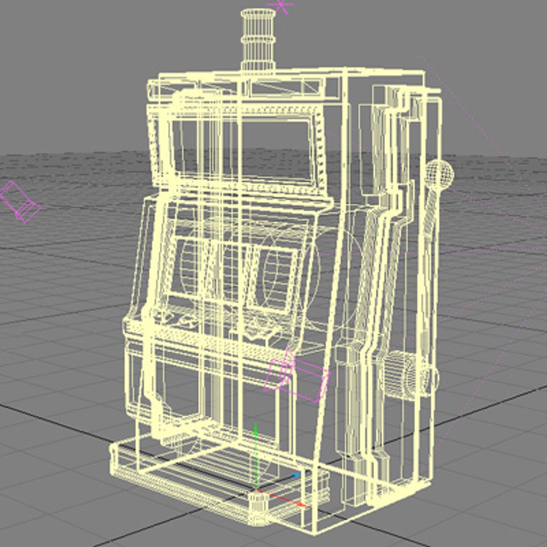Slot Machine 3d Model
