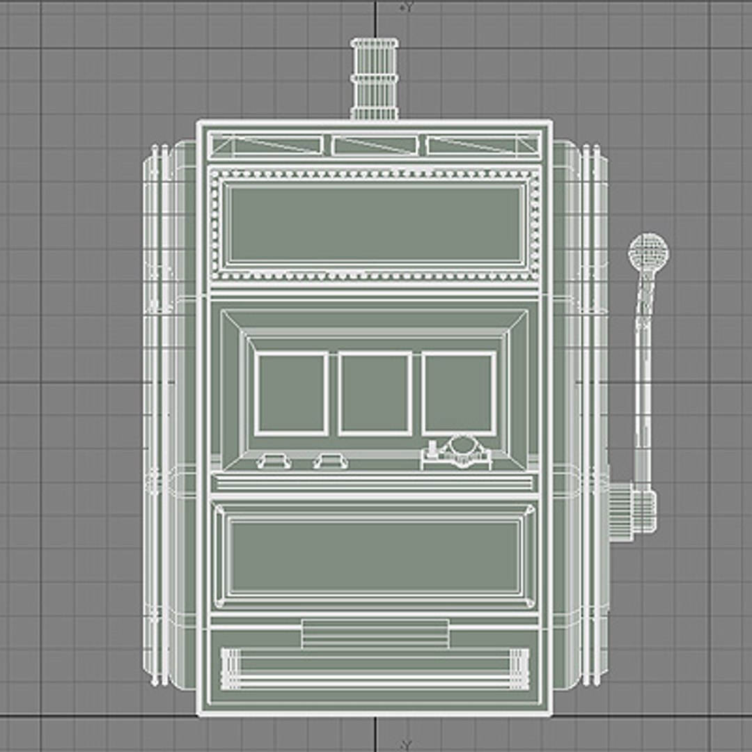 Slot Machine 3d Model