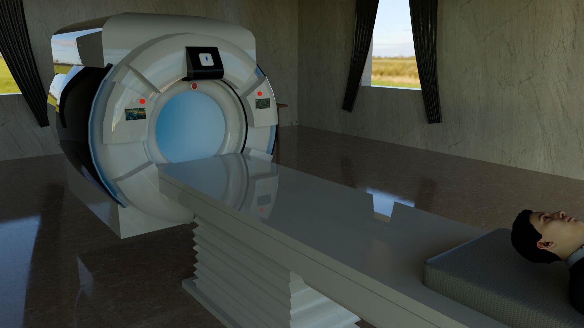 3D MRI Machine Model - TurboSquid 2309712