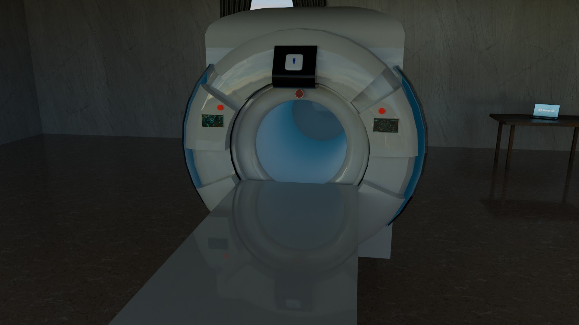 3D MRI Machine Model - TurboSquid 2309712