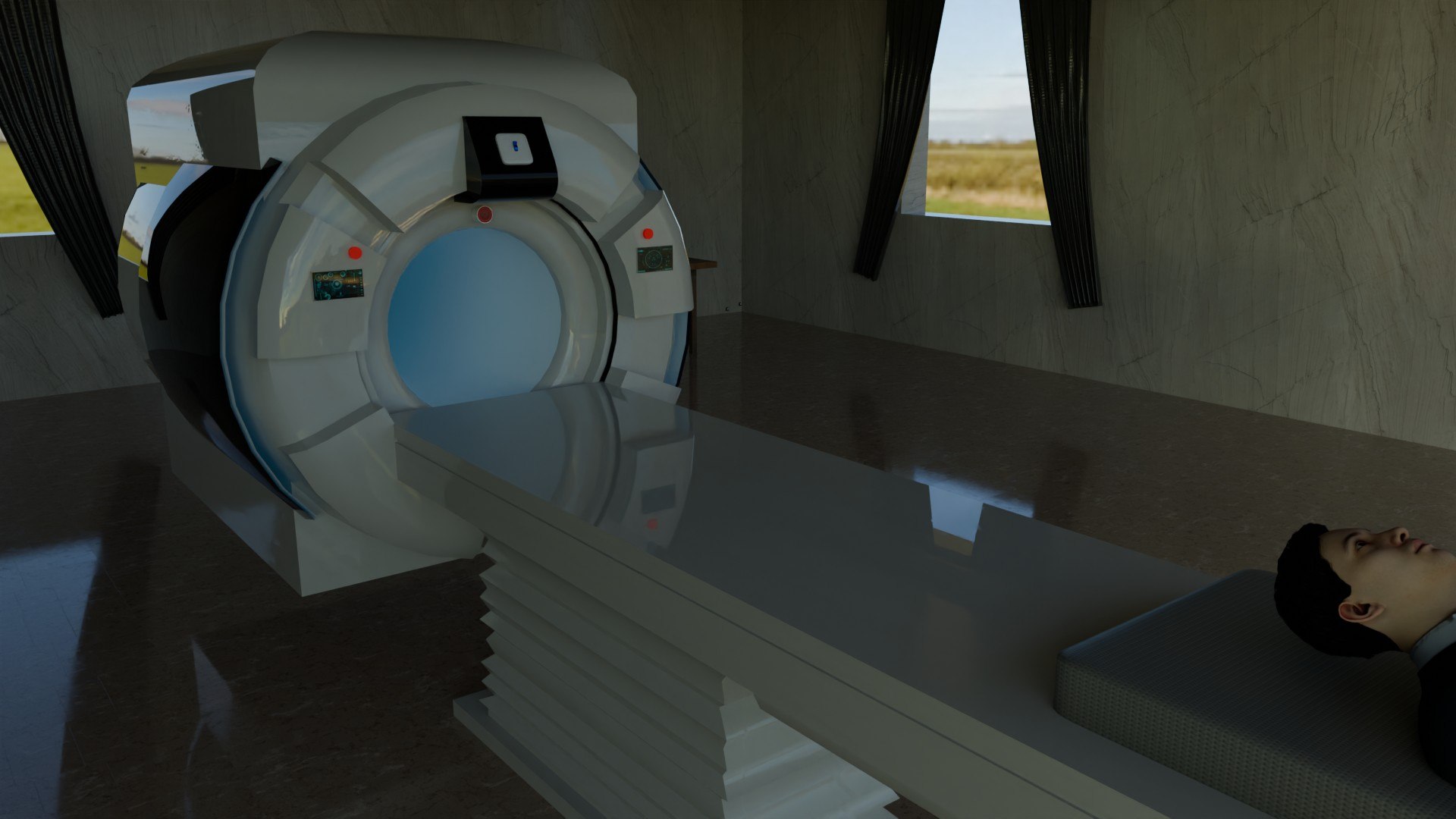 3D MRI Machine Model - TurboSquid 2309712