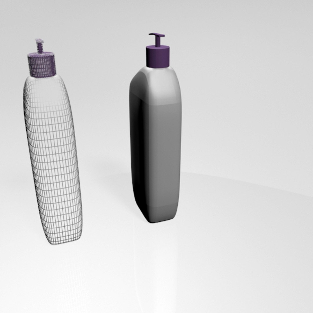 Body Lotion Bottle 01 3D Model - TurboSquid 1777609