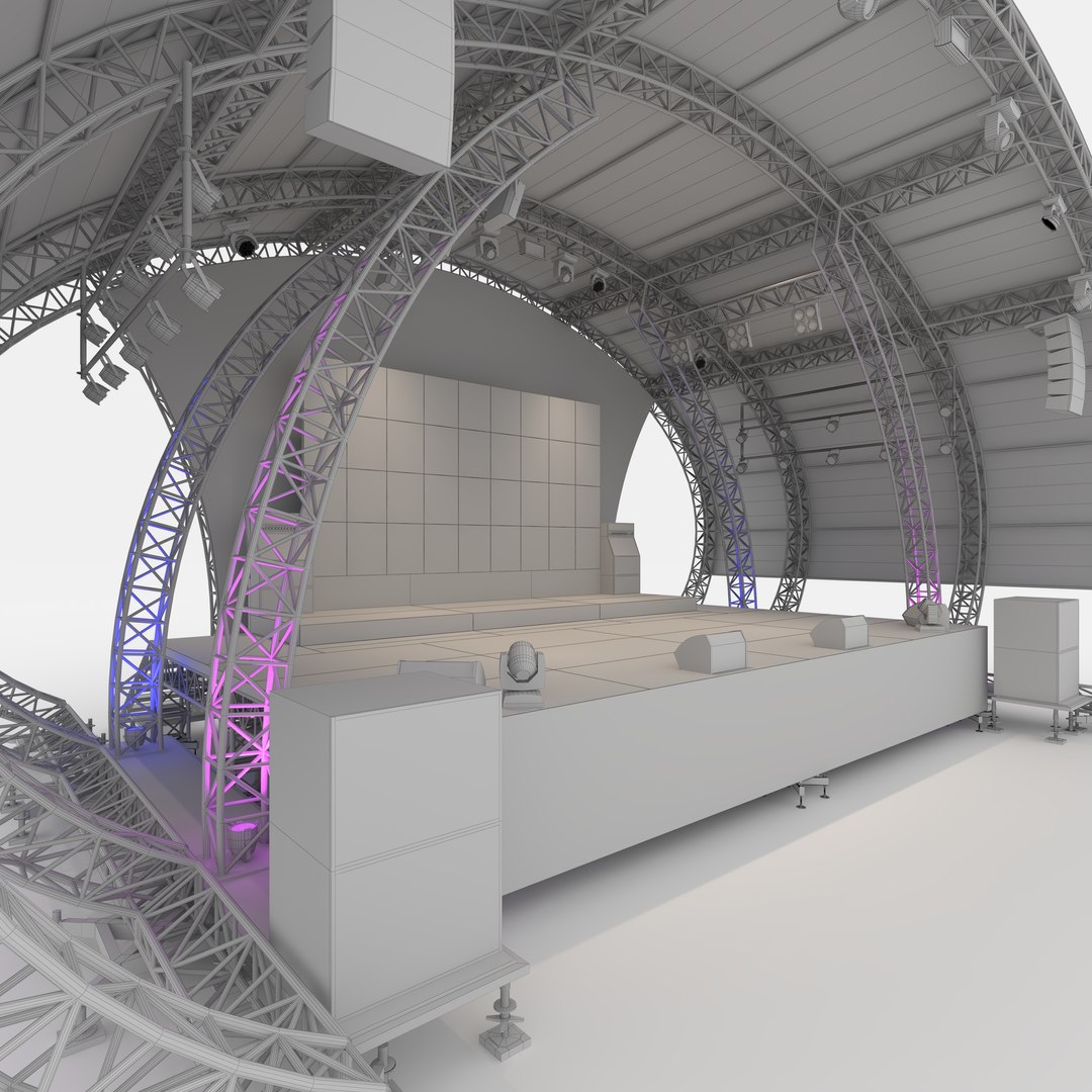 Stage 6 3D model - TurboSquid 2129796