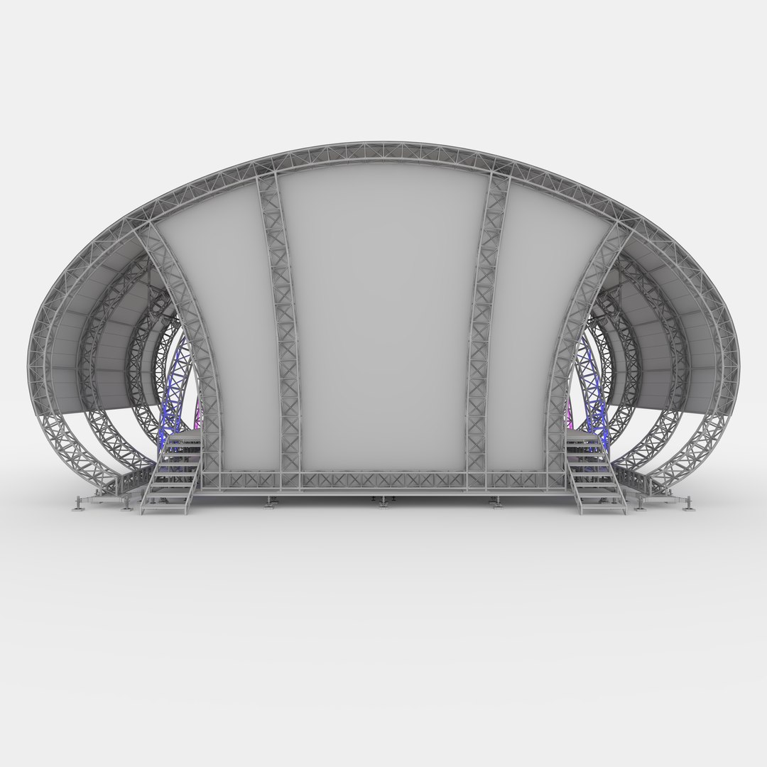 Stage 6 3D model - TurboSquid 2129796