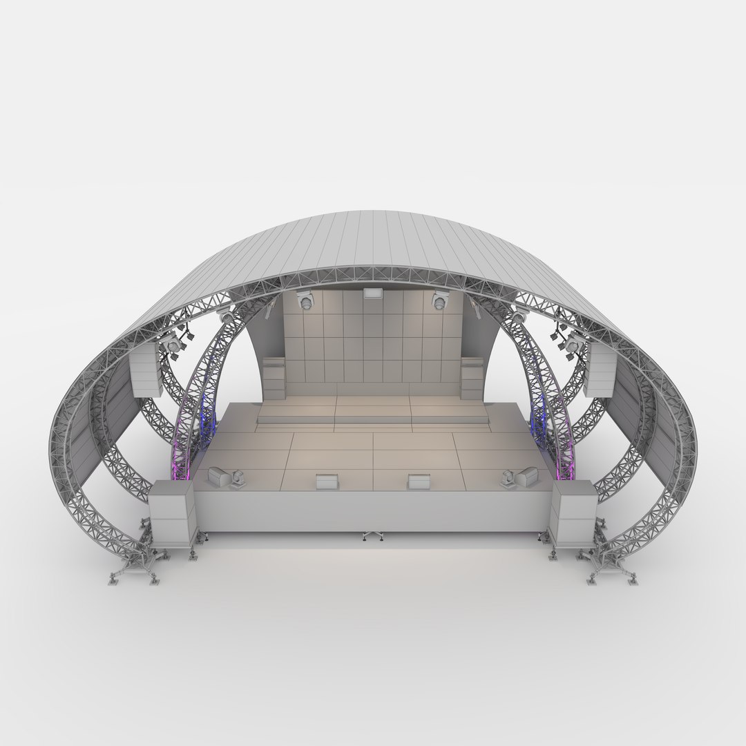 Stage 6 3D model - TurboSquid 2129796