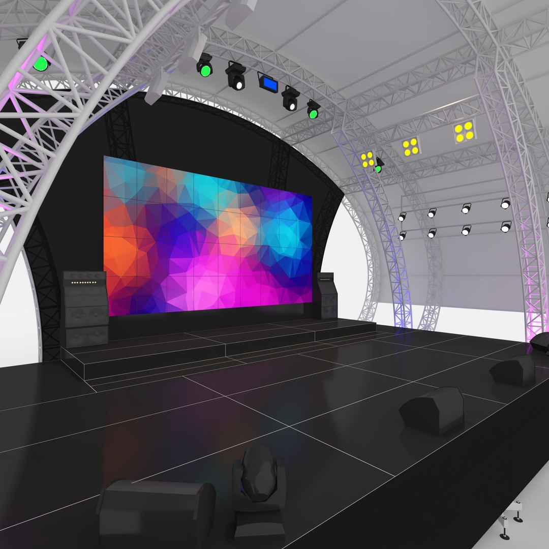 Stage 6 3D model - TurboSquid 2129796