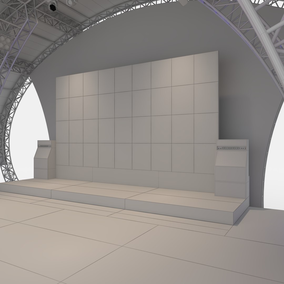 Stage 6 3D model - TurboSquid 2129796
