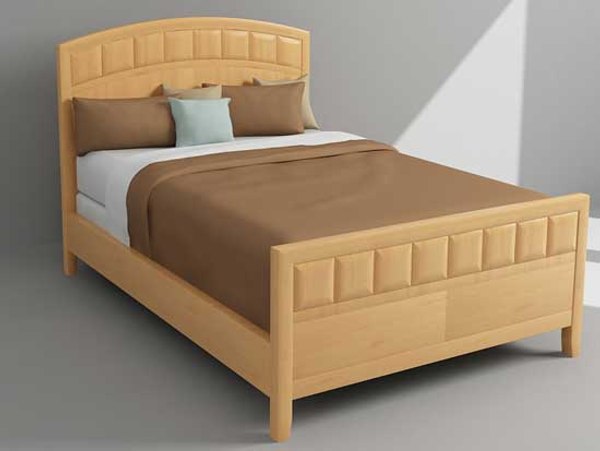 3D 3ds Max bed