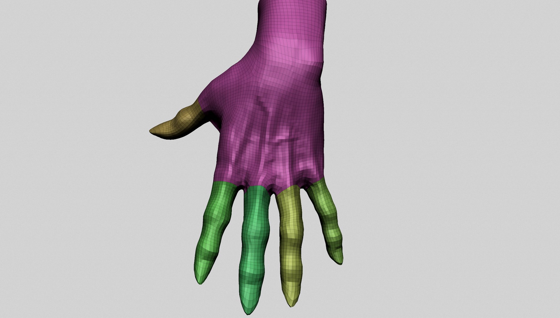 Creature Hand B 3D Model - TurboSquid 2204798