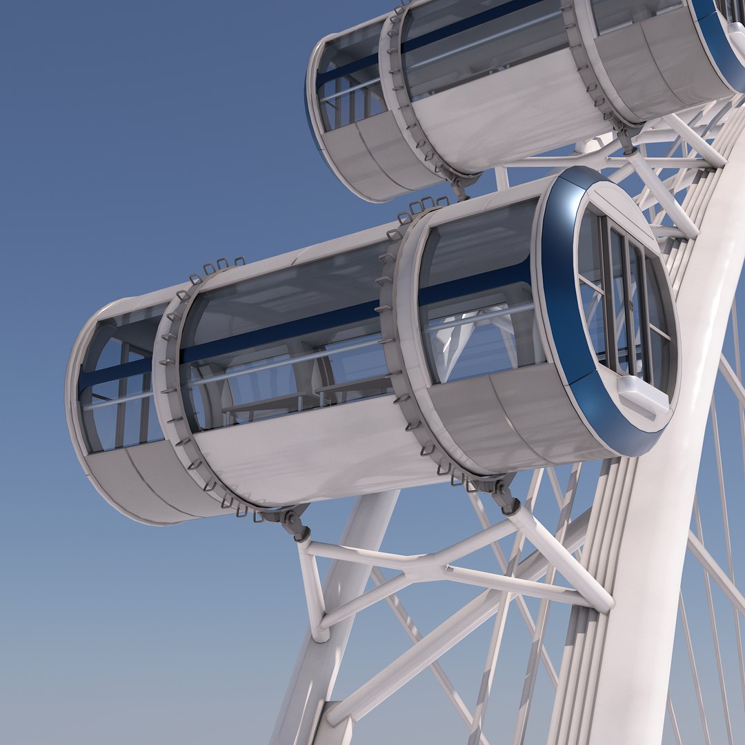 Singapore Flyer Observation Wheel 3D Model - TurboSquid 1985237
