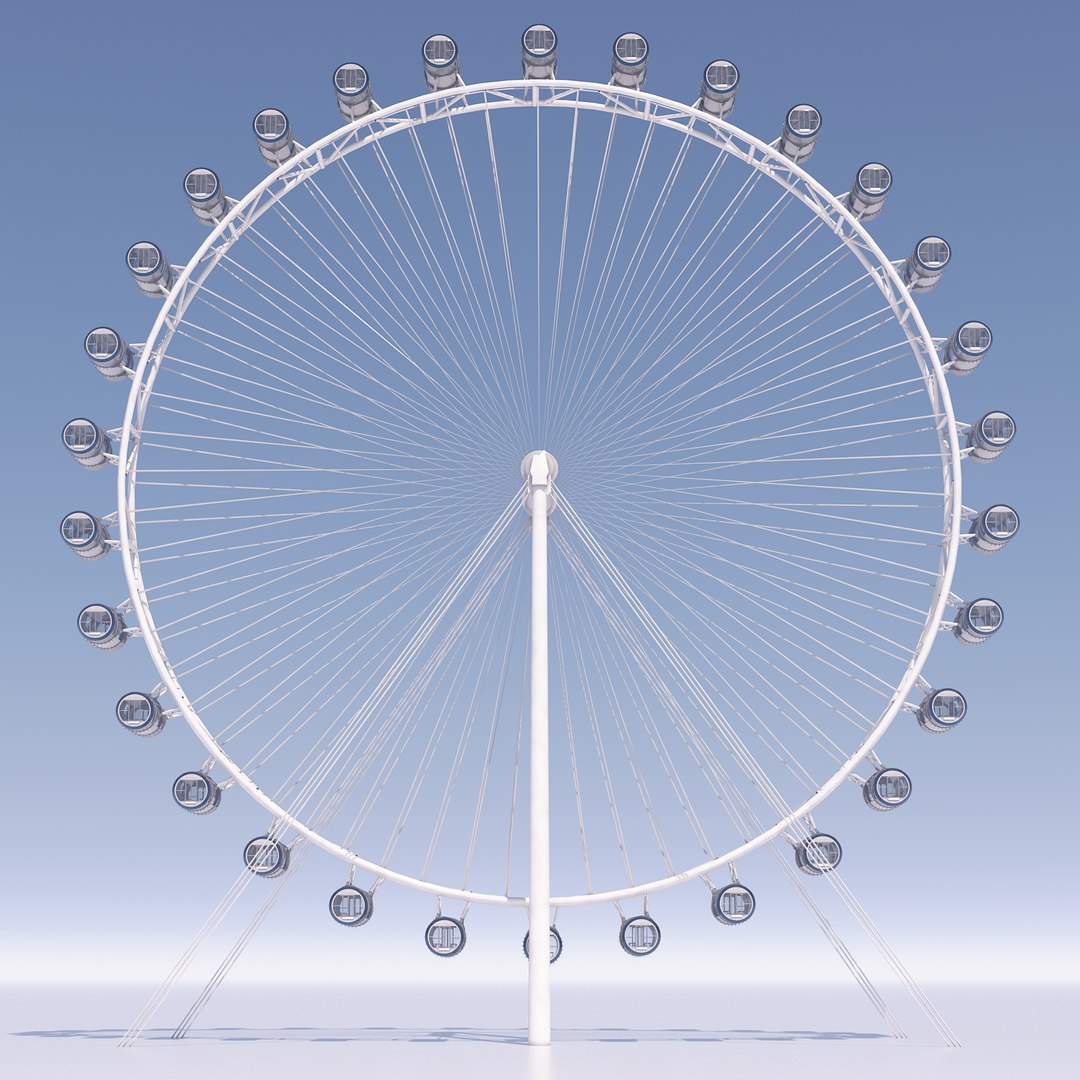 Singapore Flyer Observation Wheel 3D Model - TurboSquid 1985237