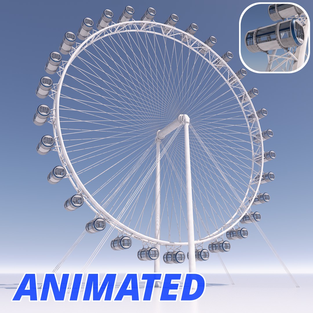 Singapore Flyer Observation Wheel 3D Model - TurboSquid 1985237