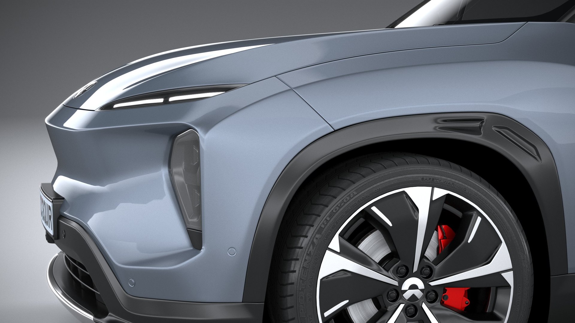 3D NIO ES7 2023 - TurboSquid 2033352