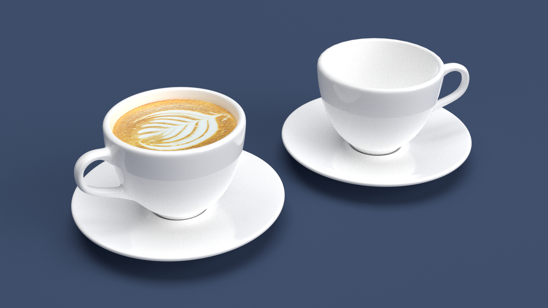 Coffee Cups 3D - TurboSquid 1745293