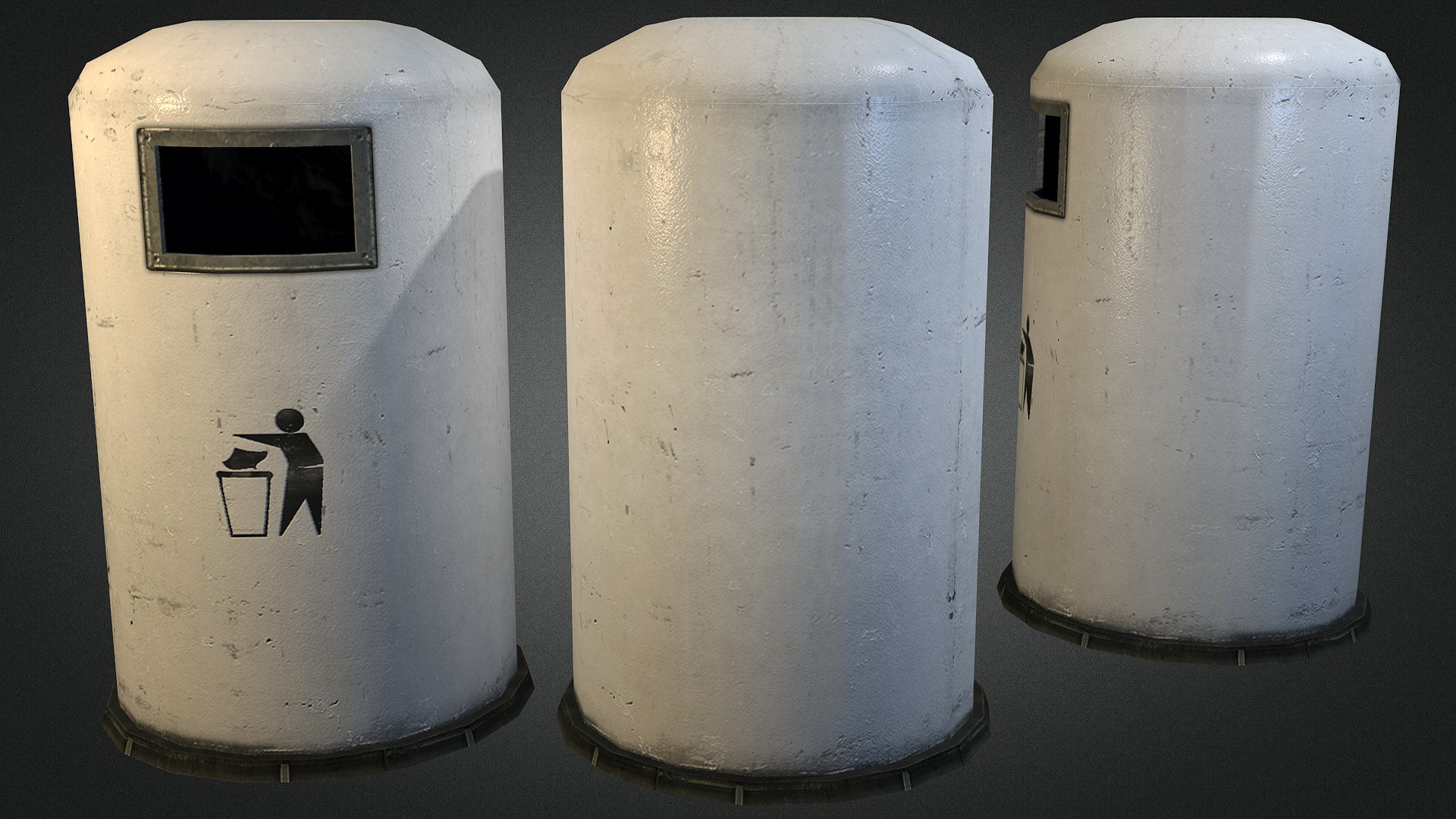 Trashbin 01 Dxf