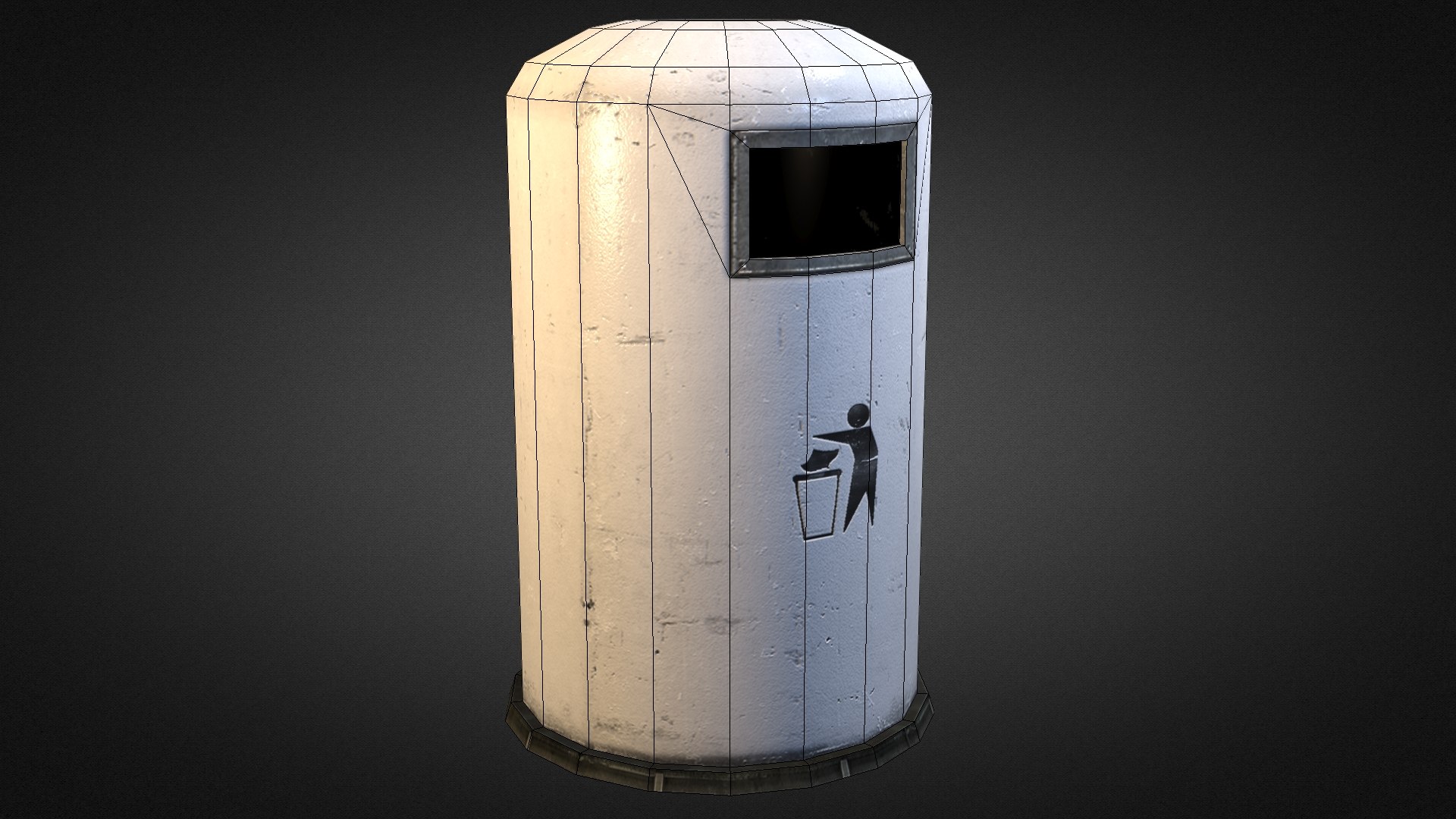 Trashbin 01 Dxf