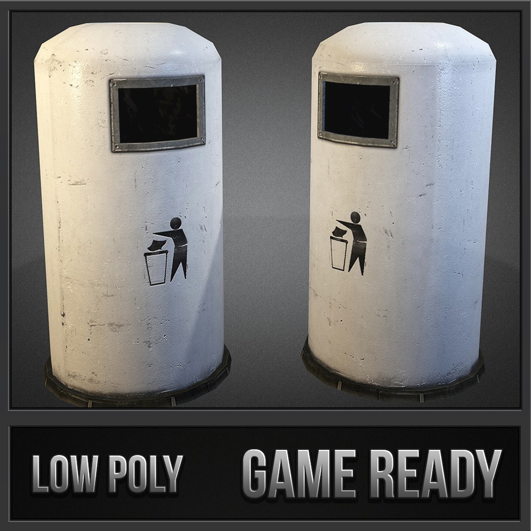 Trashbin 01 Dxf