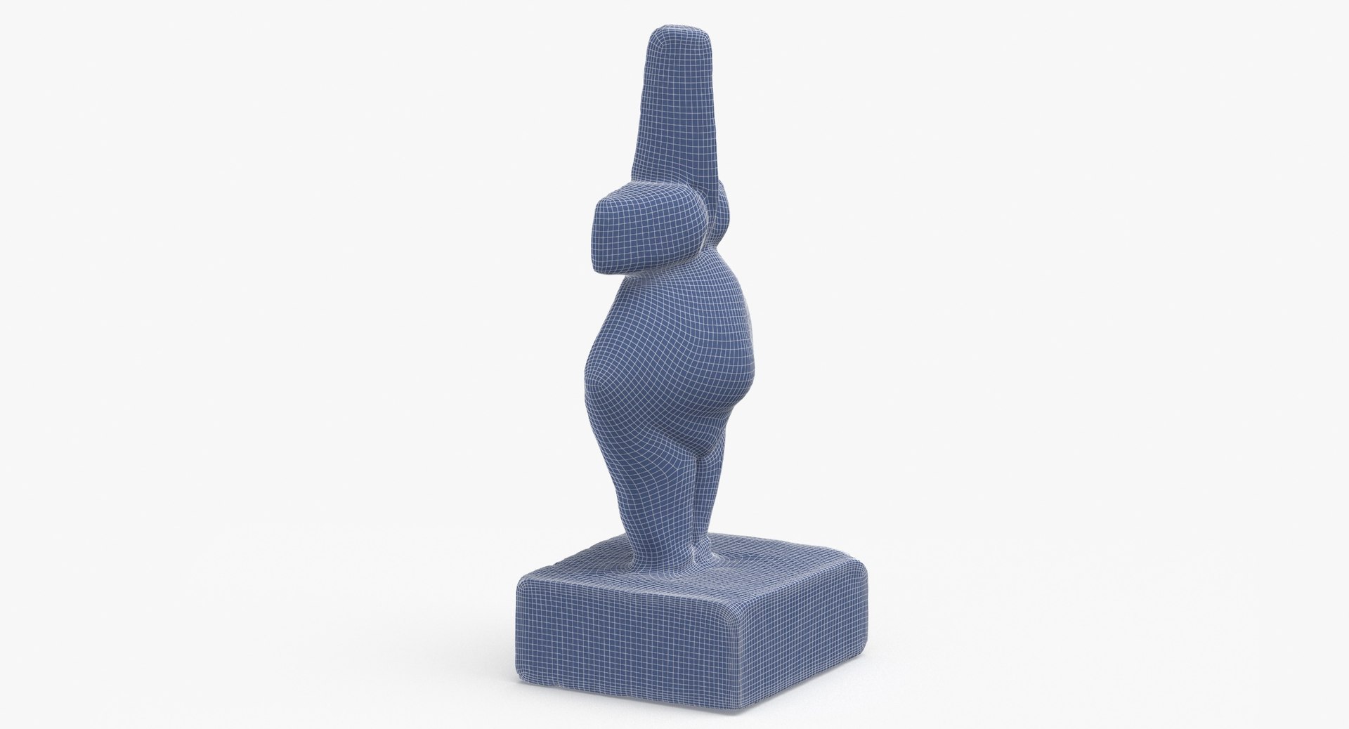Ancient Antropomorphic Figure 01 3D Model - TurboSquid 1825596