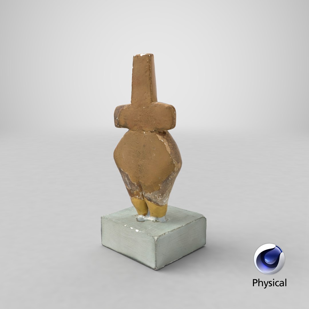 Ancient Antropomorphic Figure 01 3D Model - TurboSquid 1825596