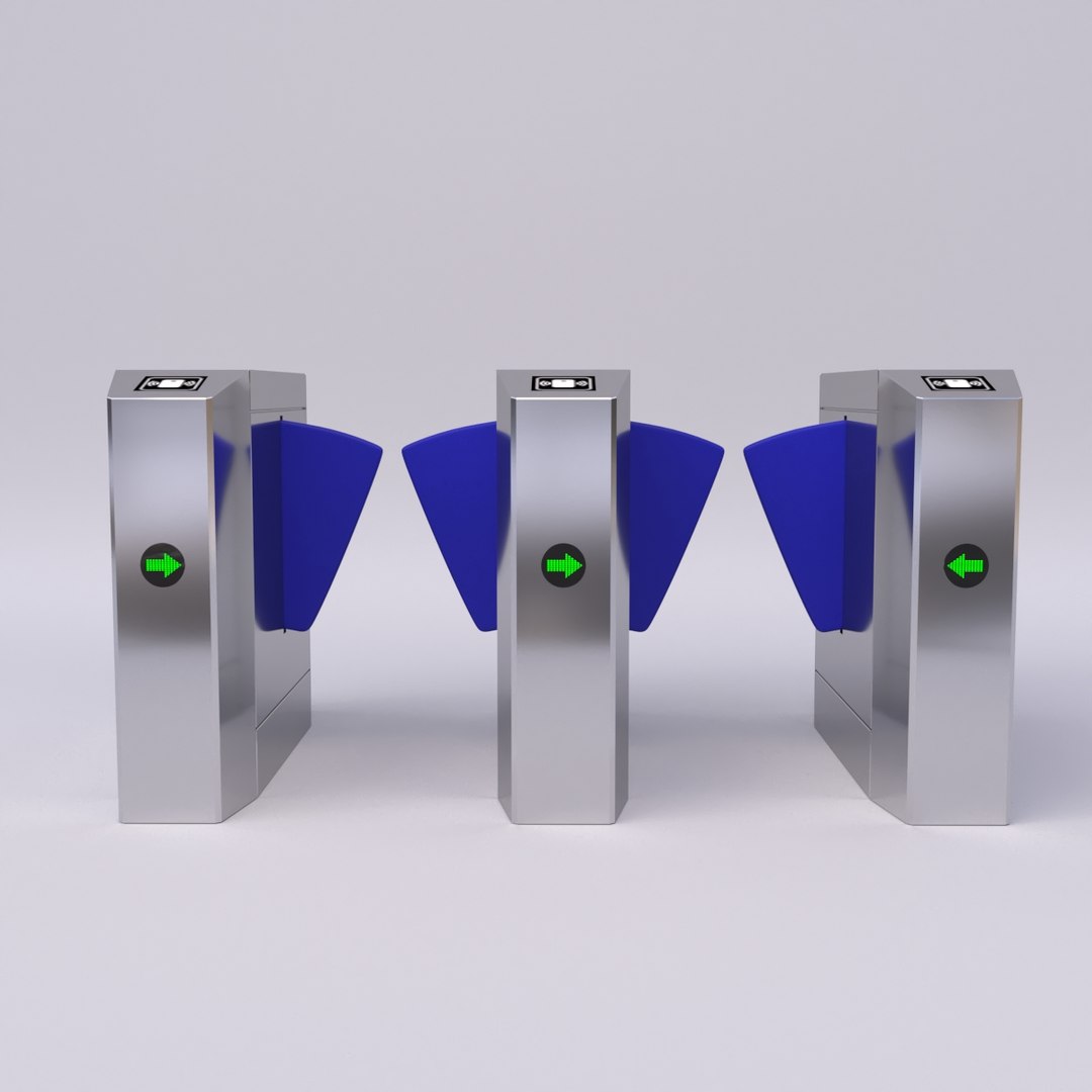 3D model indoor entrance control - TurboSquid 1226978