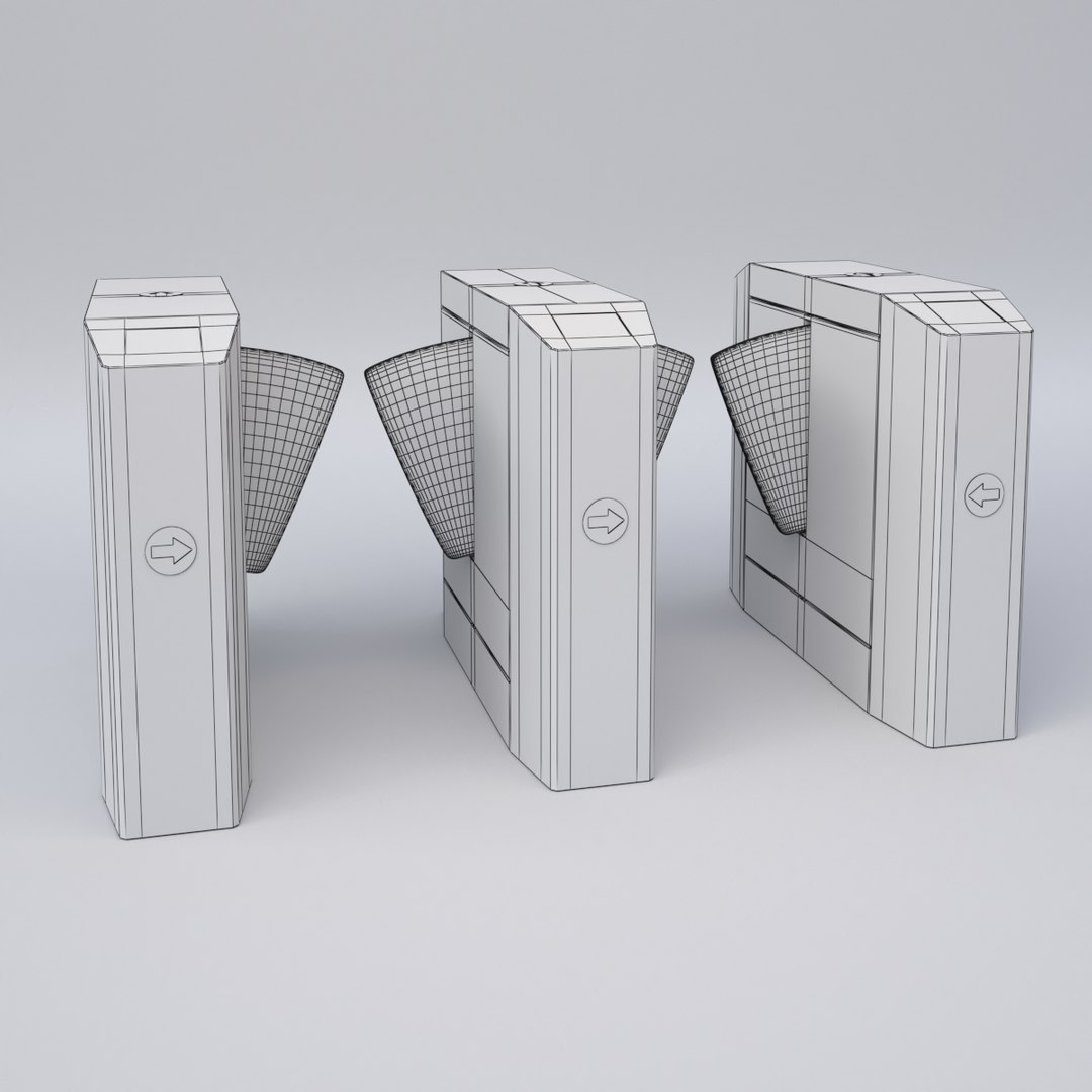 3D model indoor entrance control - TurboSquid 1226978