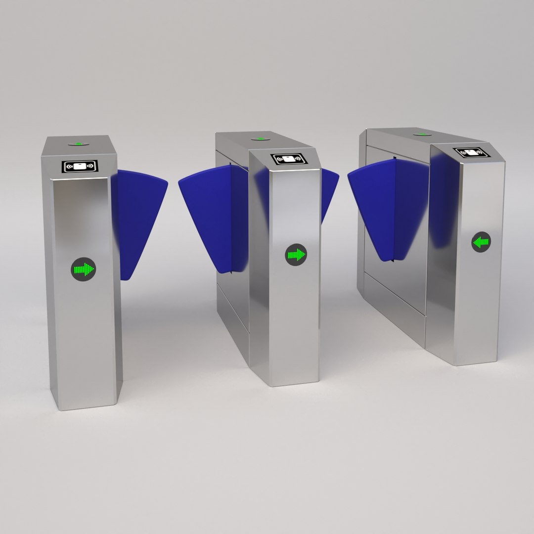 3D model indoor entrance control - TurboSquid 1226978