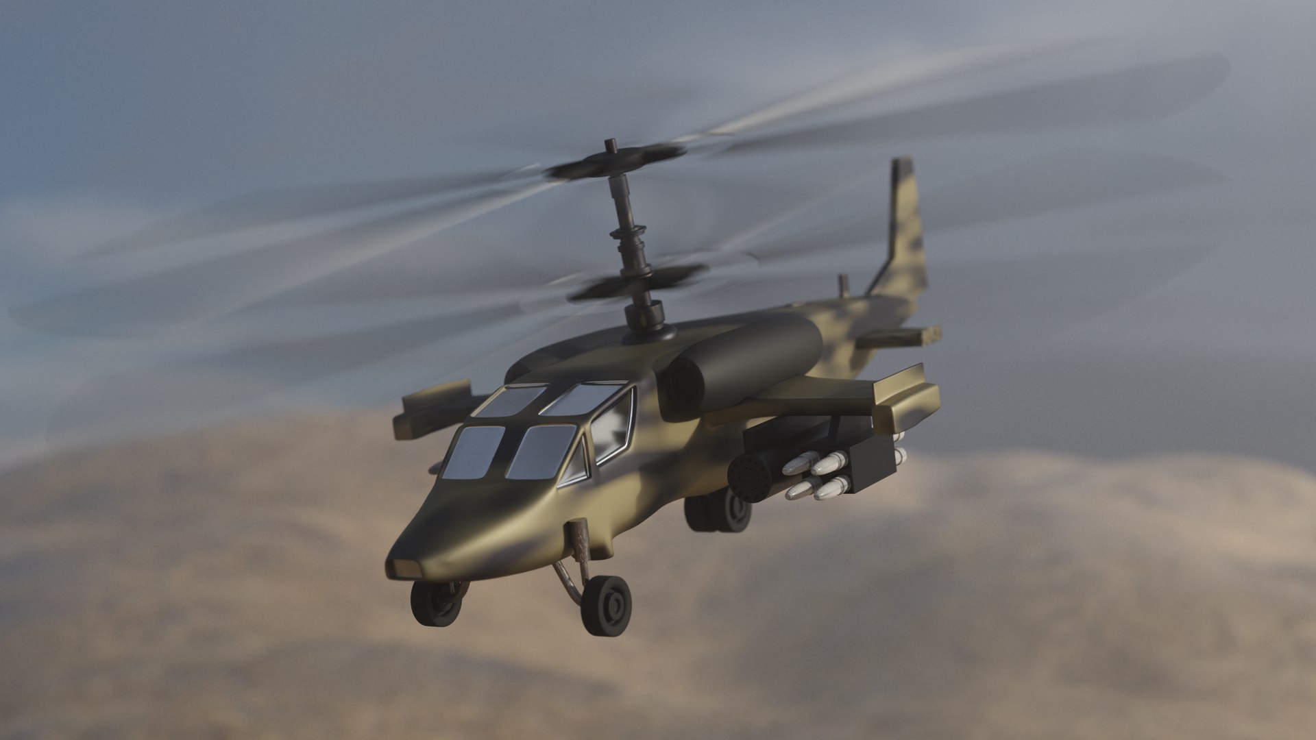 Free F30 Fighter Helicopter 3D - TurboSquid 1613817