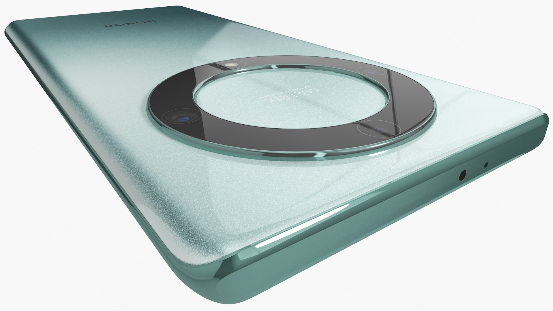 3D Honor Magic 5 Lite -X9a- Green - TurboSquid 2035949