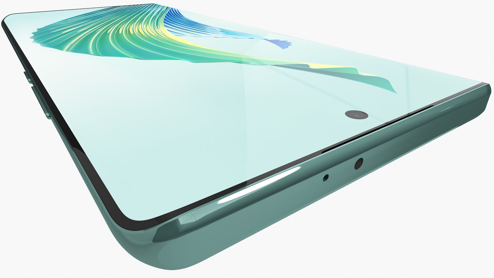 3D Honor Magic 5 Lite -X9a- Green - TurboSquid 2035949