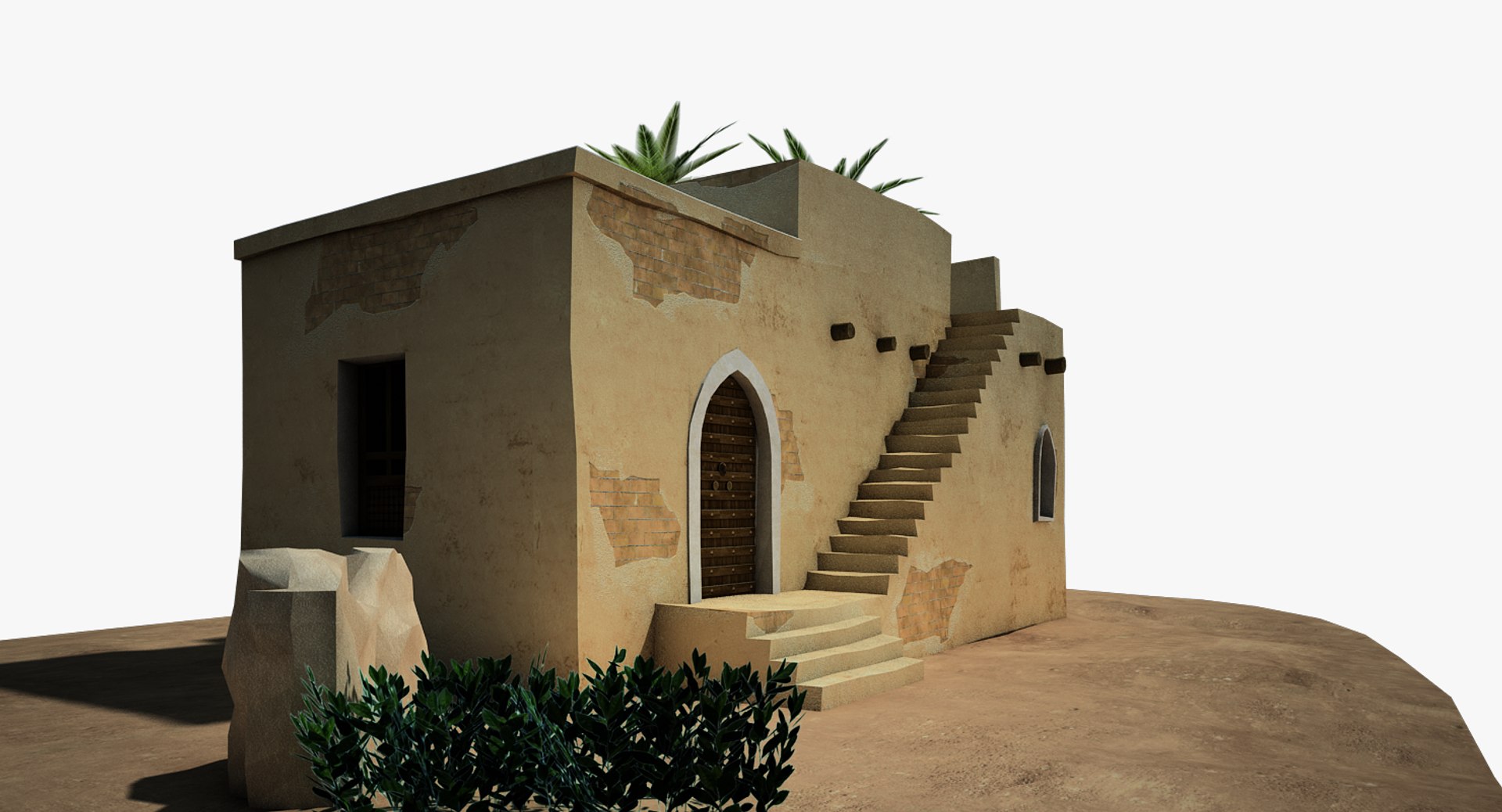 Middle East House 3D - TurboSquid 1309264