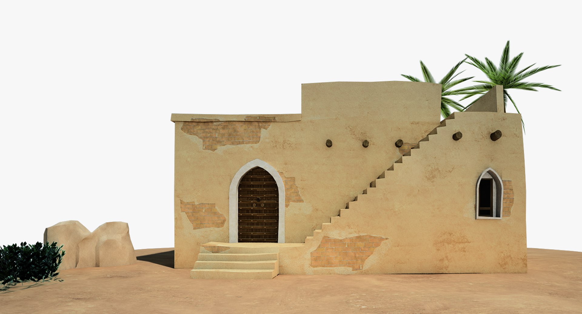 Middle east house 3D - TurboSquid 1309264