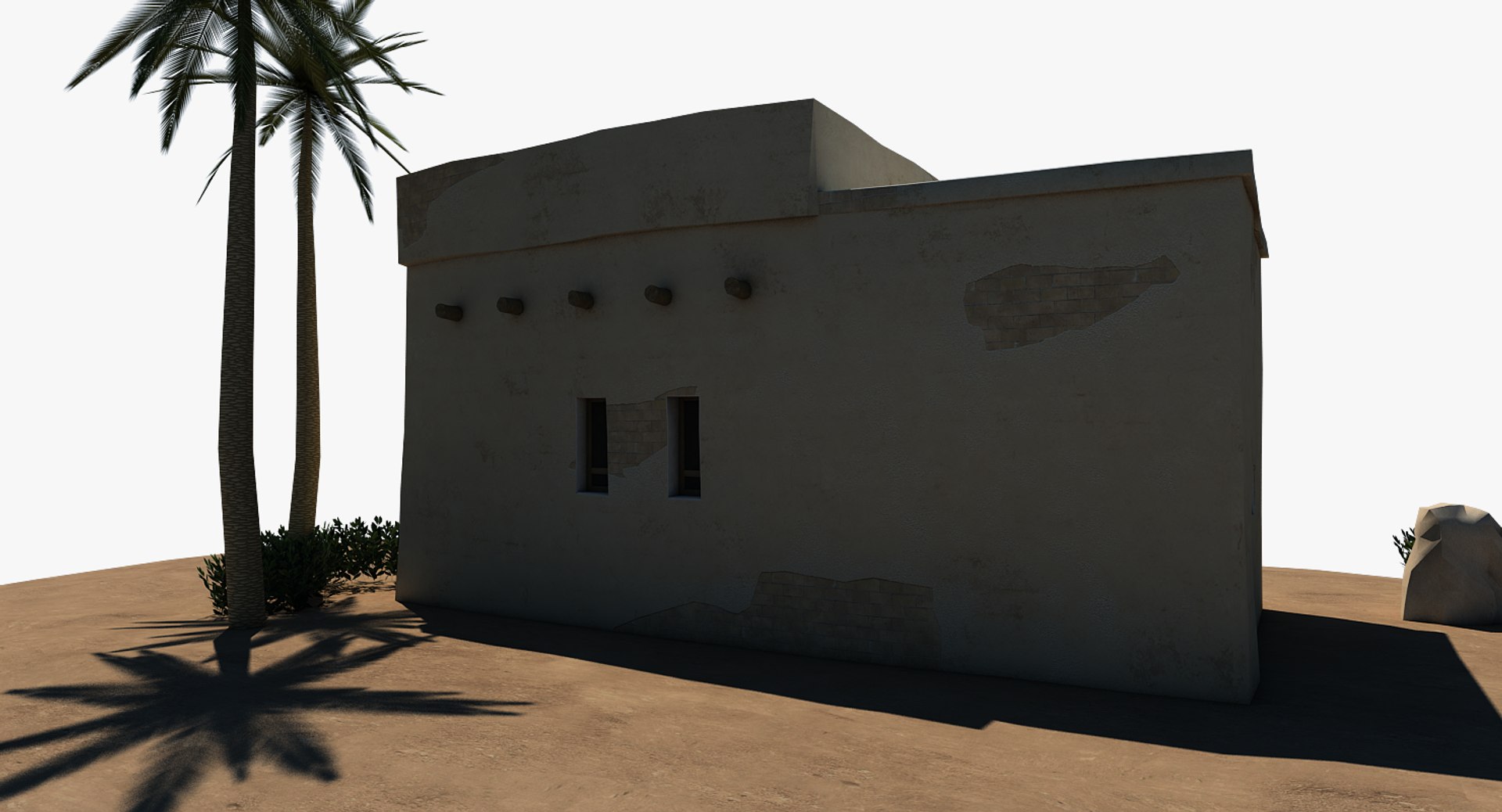 Middle East House 3D - TurboSquid 1309264