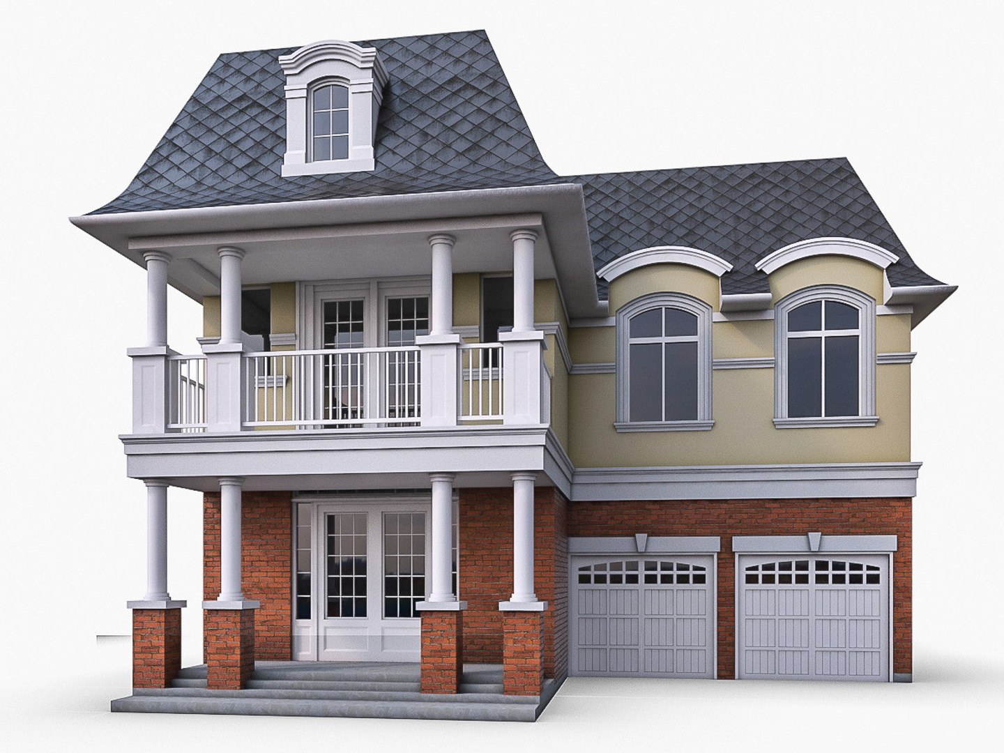 Cottage House 06 3D Model - TurboSquid 1751154