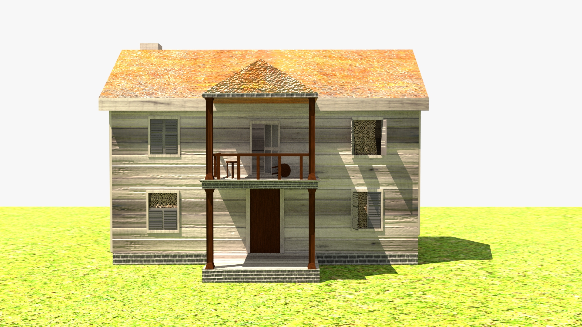Old House 3D Model - TurboSquid 1739635