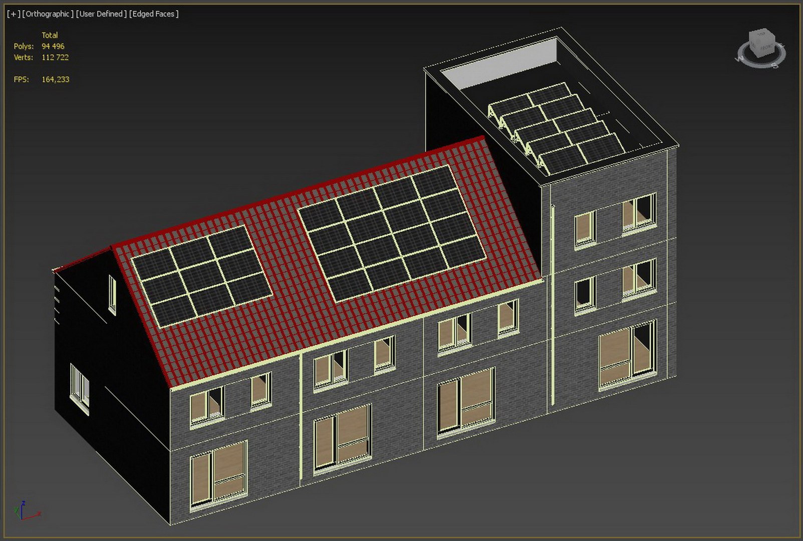 3D Modern Apartment Building 2 Model - TurboSquid 2517723