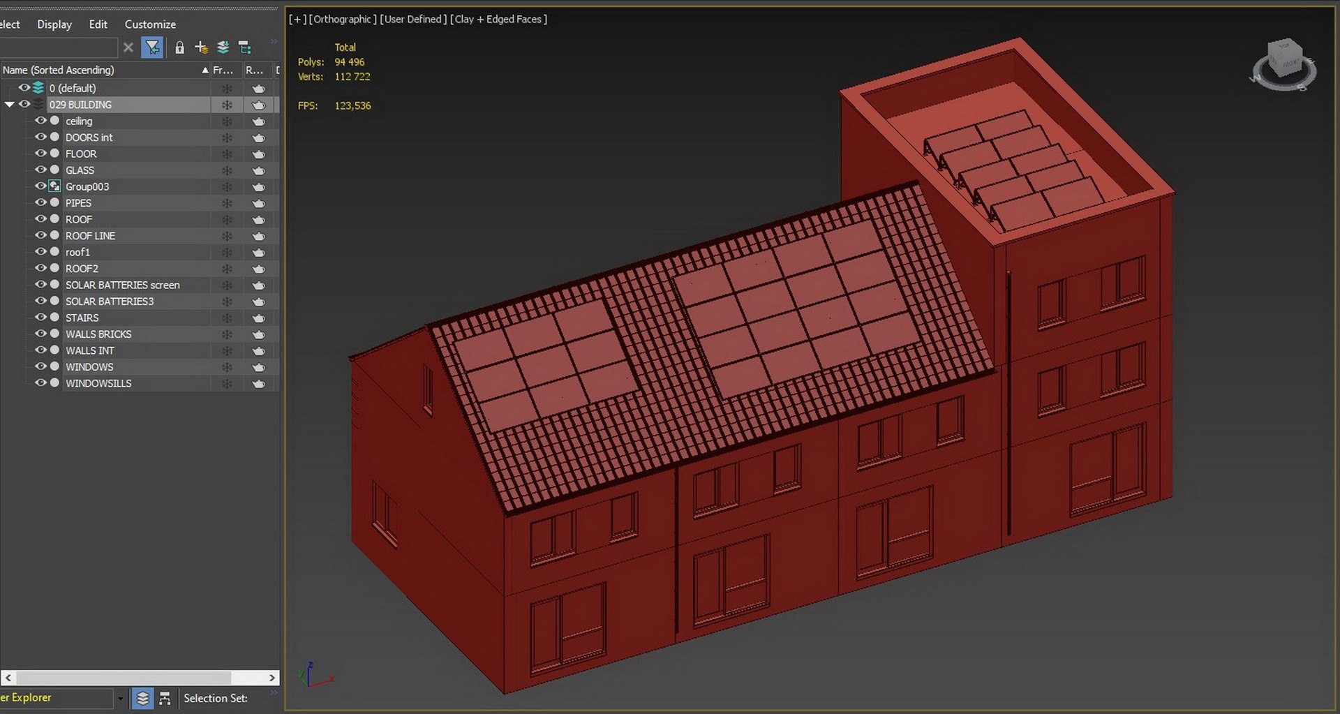 3D Modern Apartment Building 2 Model - TurboSquid 2517723