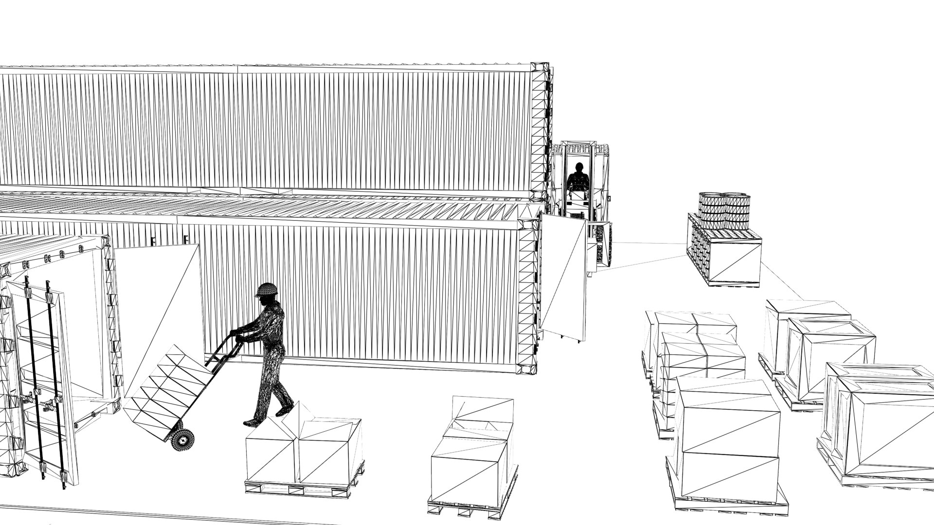 Factory Industrial Container Model - TurboSquid 2176436