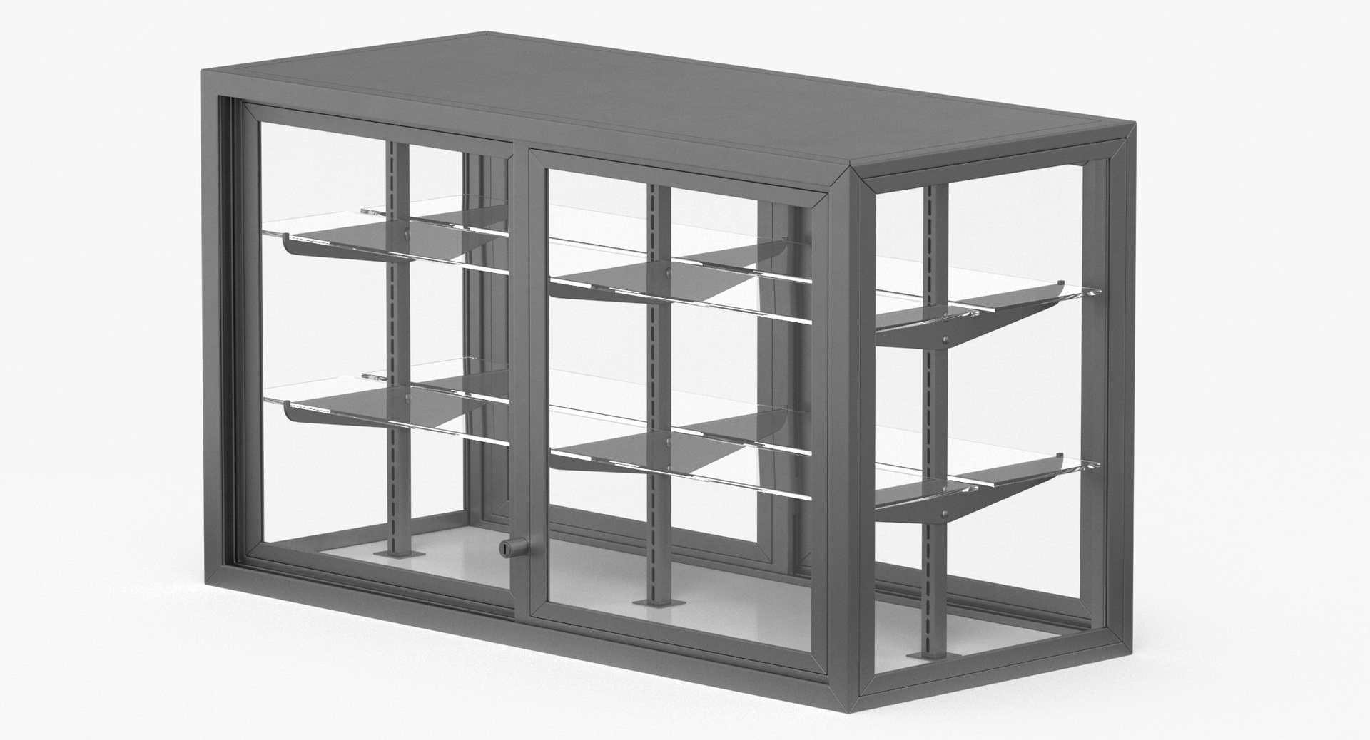 3D Glass Top Display Counter 03 - TurboSquid 1972749