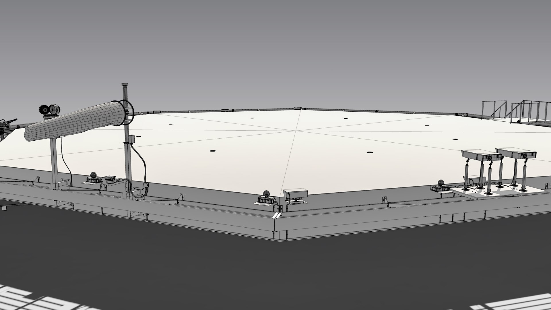 Octagonal Heliport 3D Model - TurboSquid 1606534