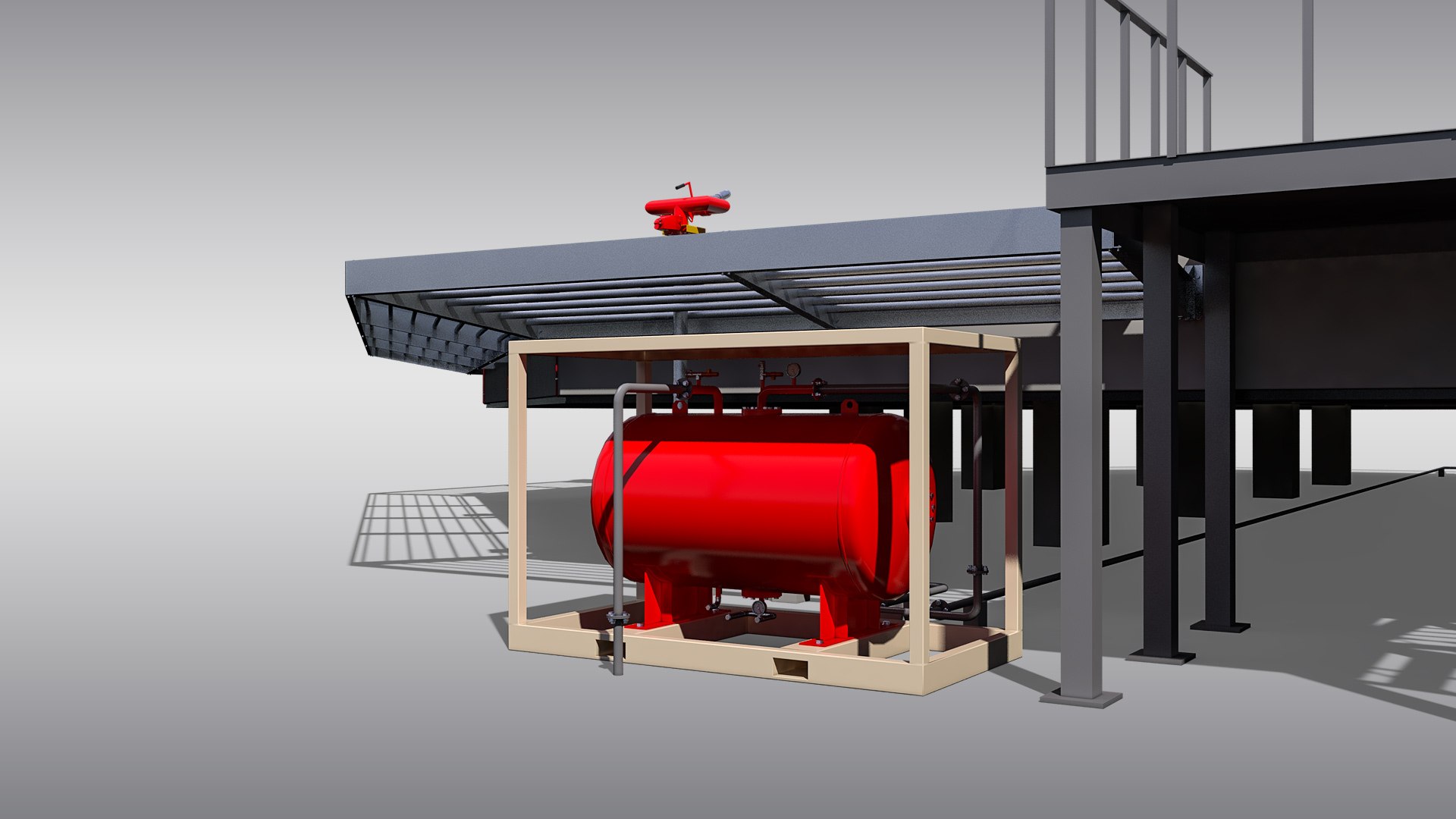 Octagonal Heliport 3D Model - TurboSquid 1606534
