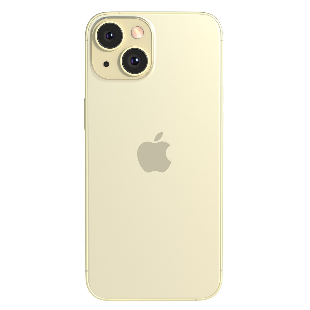 3D Apple iPhone 15 Yellow - TurboSquid 2133307
