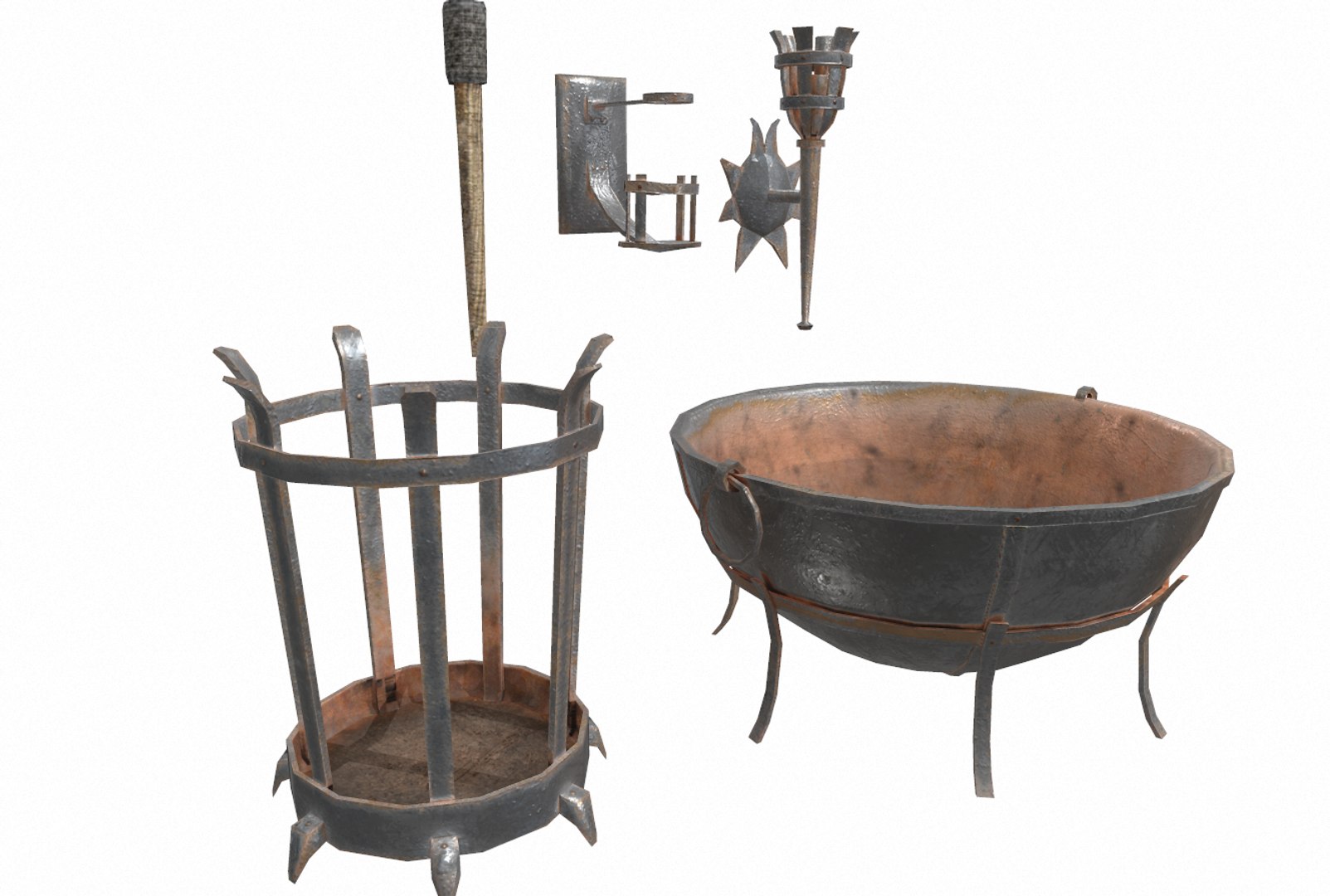 Dungeon Light Model - TurboSquid 1323340