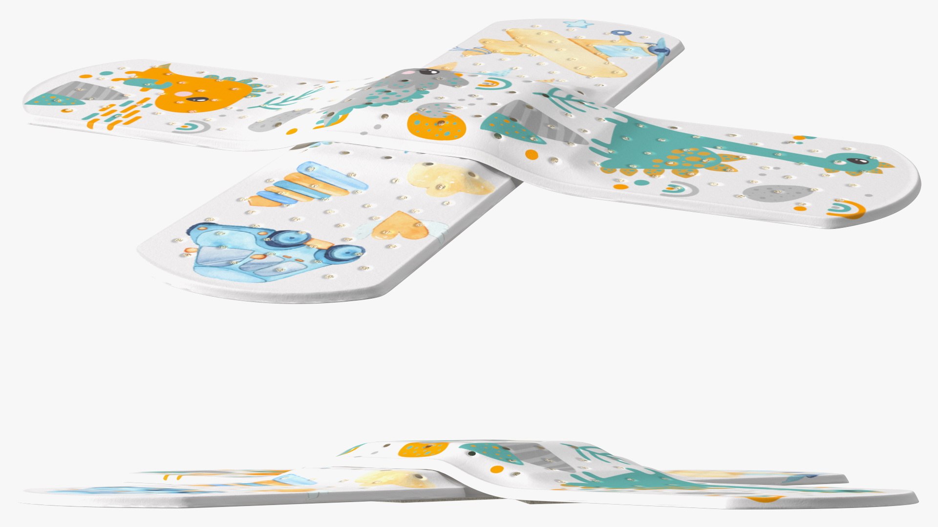 3D Cross Band Aid For Kids - TurboSquid 1935091