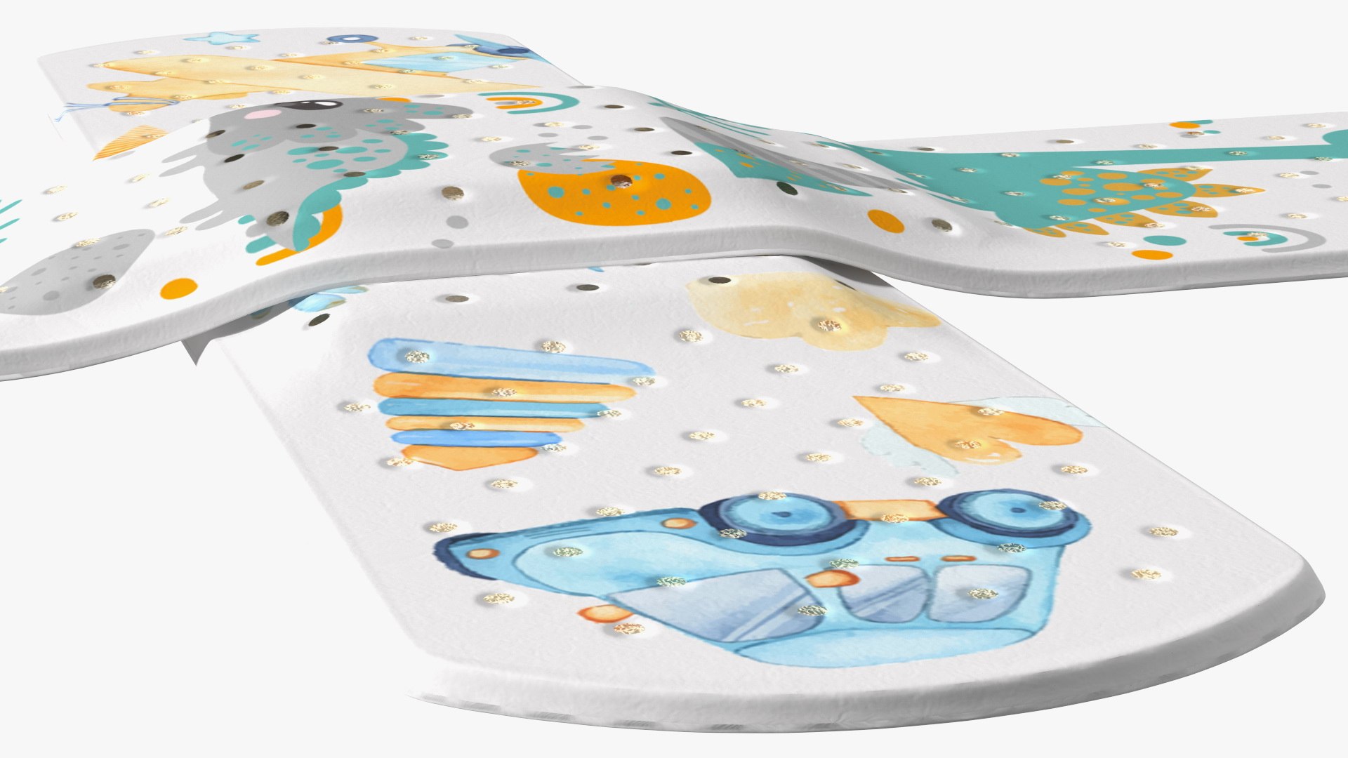 3D Cross Band Aid For Kids - TurboSquid 1935091