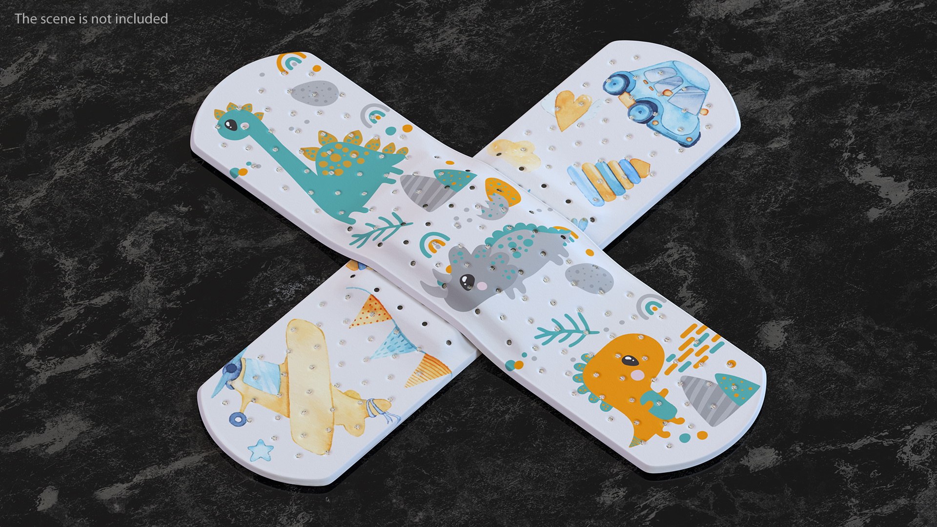 3D Cross Band Aid For Kids - TurboSquid 1935091