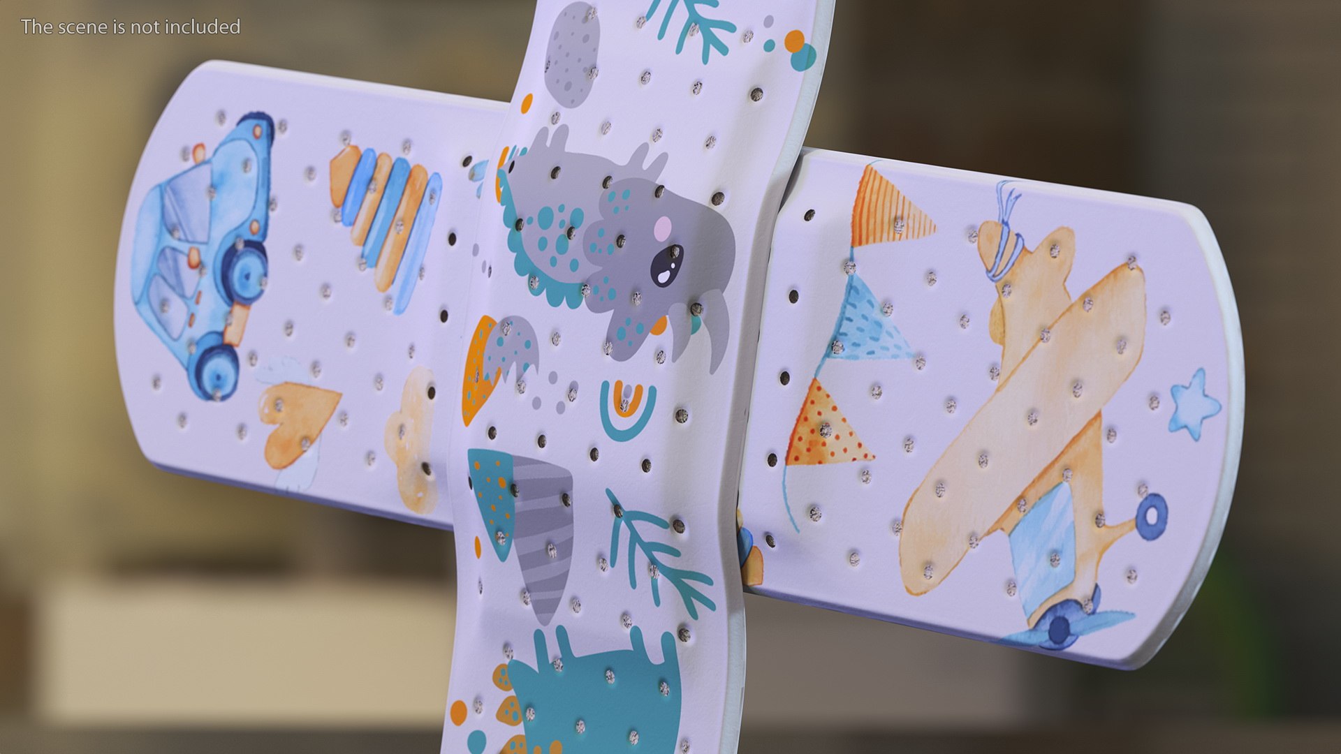 3D Cross Band Aid For Kids - TurboSquid 1935091