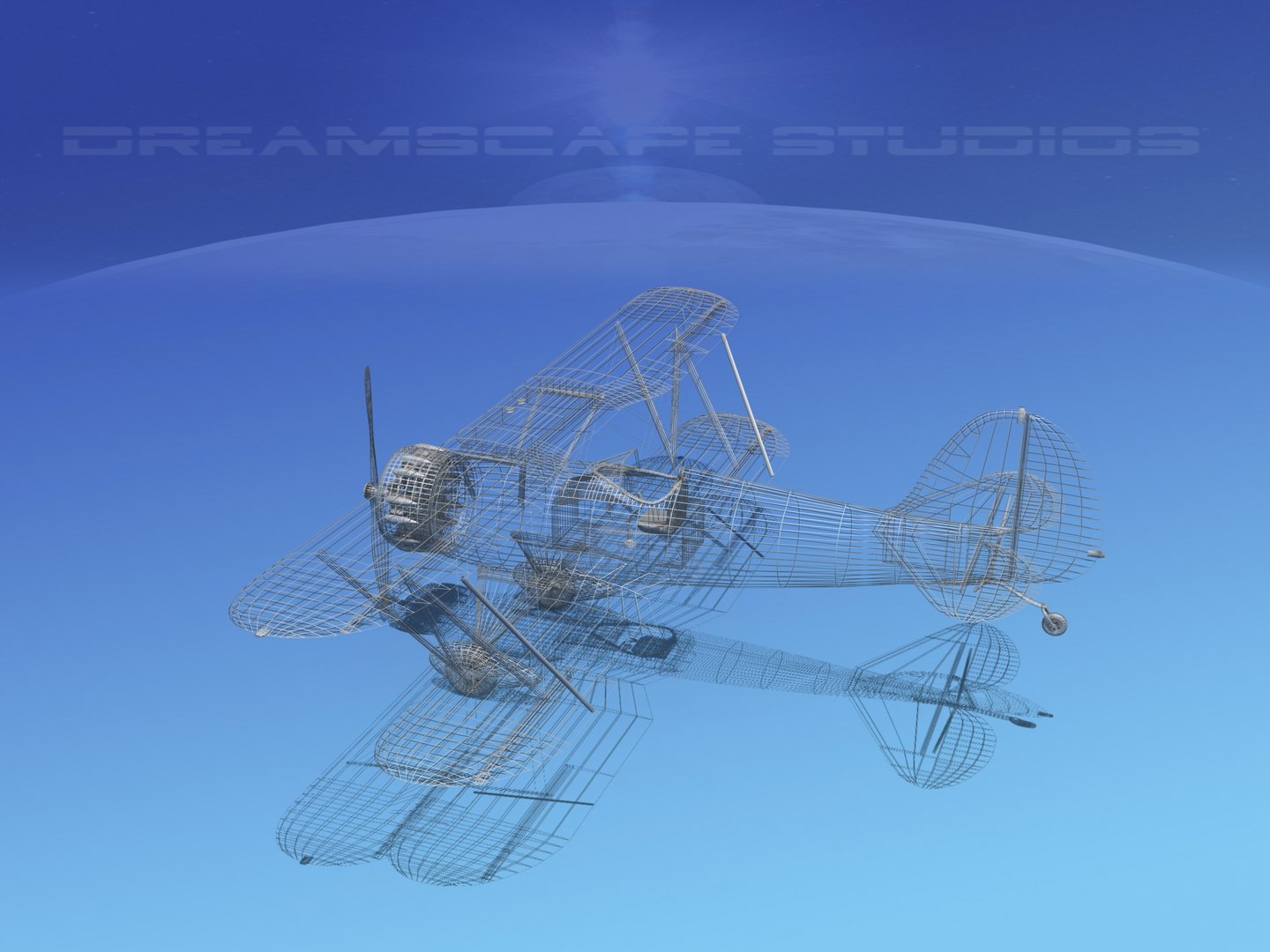 3d Waco Ymf-5 Ymf Model